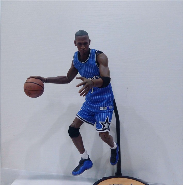 NBA Anfernee Hardaway 12 inch Blue Jersey Action Figure