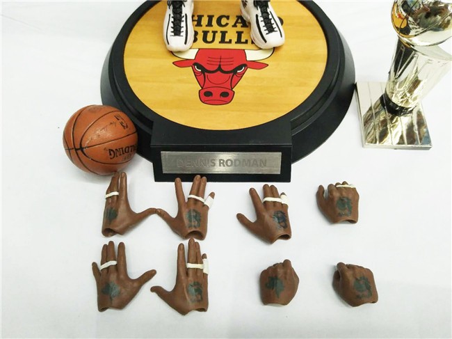 NBA Dennis Rodman 12 inch White Jersey Action Figure