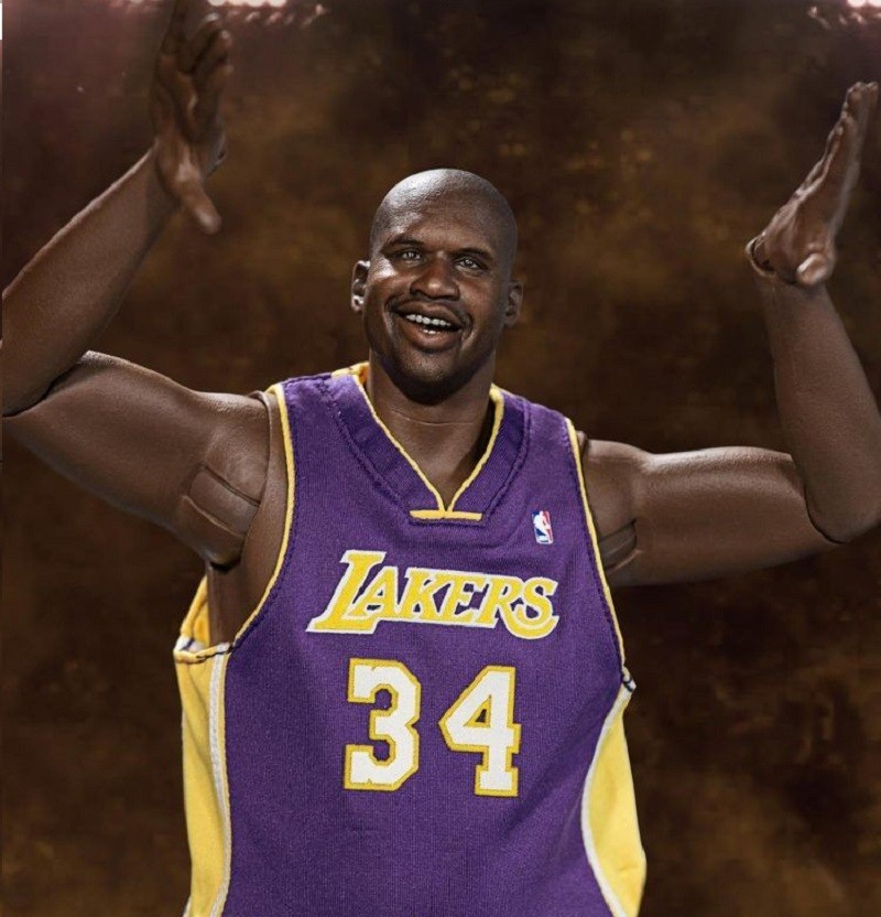 NBA Shaquille O'Neal 12 inch Purple Jersey Action Figure