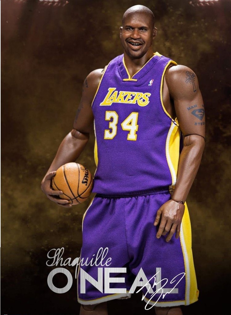 NBA Shaquille O'Neal 12 inch Purple Jersey Action Figure