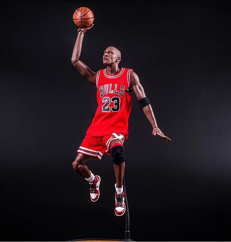 NBA Michael Jordan 16 inch Red Jersey 1:6 Action Figure