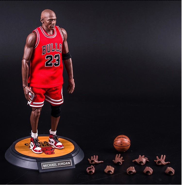 NBA Michael Jordan 16 inch Red Jersey 1:6 Action Figure