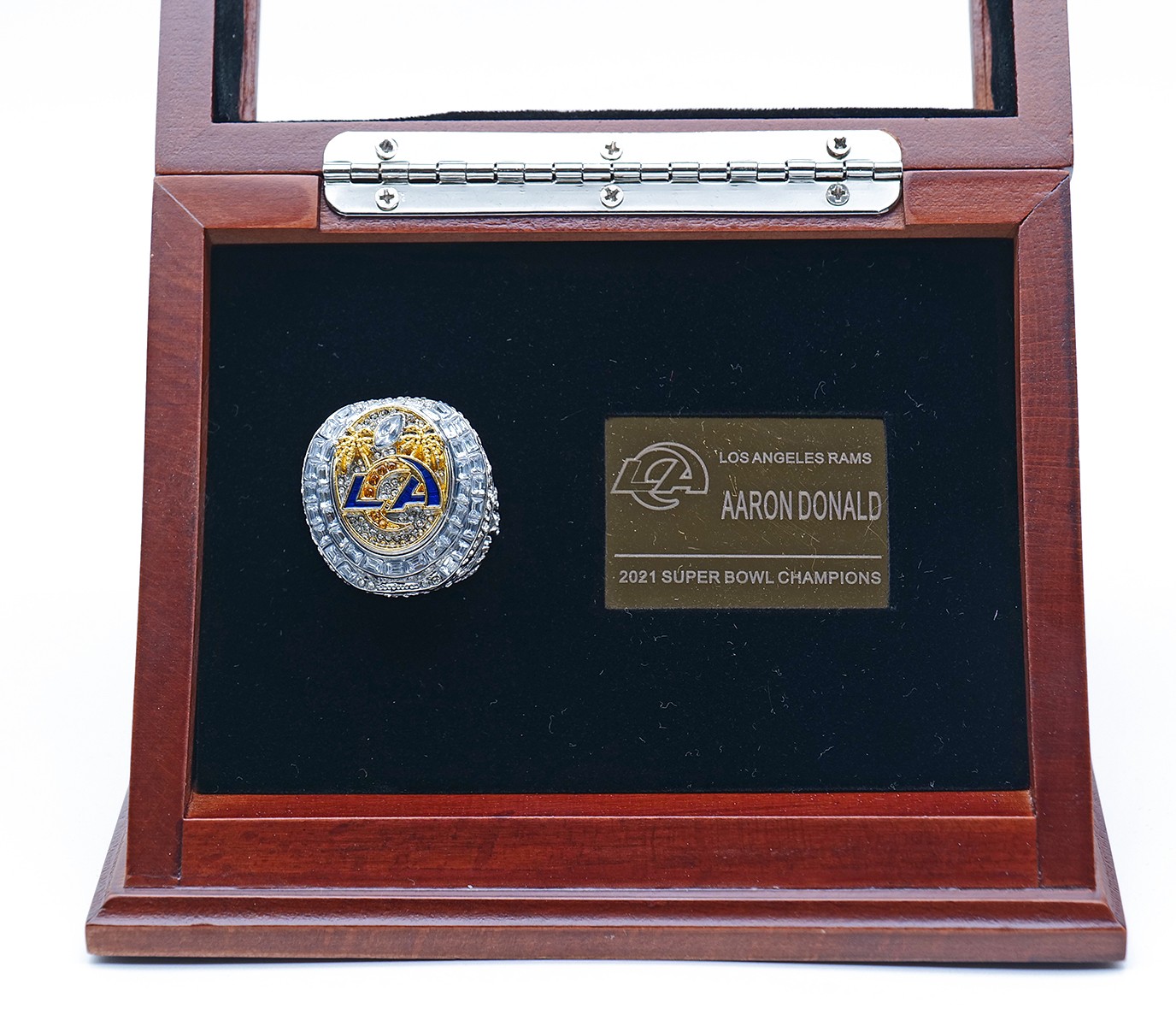 NFL 2021 Super Bowl LVI Los Angeles Rams Aaron Donald Championship ...