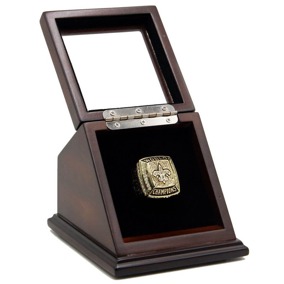 NFL 2009 Super Bowl XLIV New Orleans Saints Championship Replica Ring ...